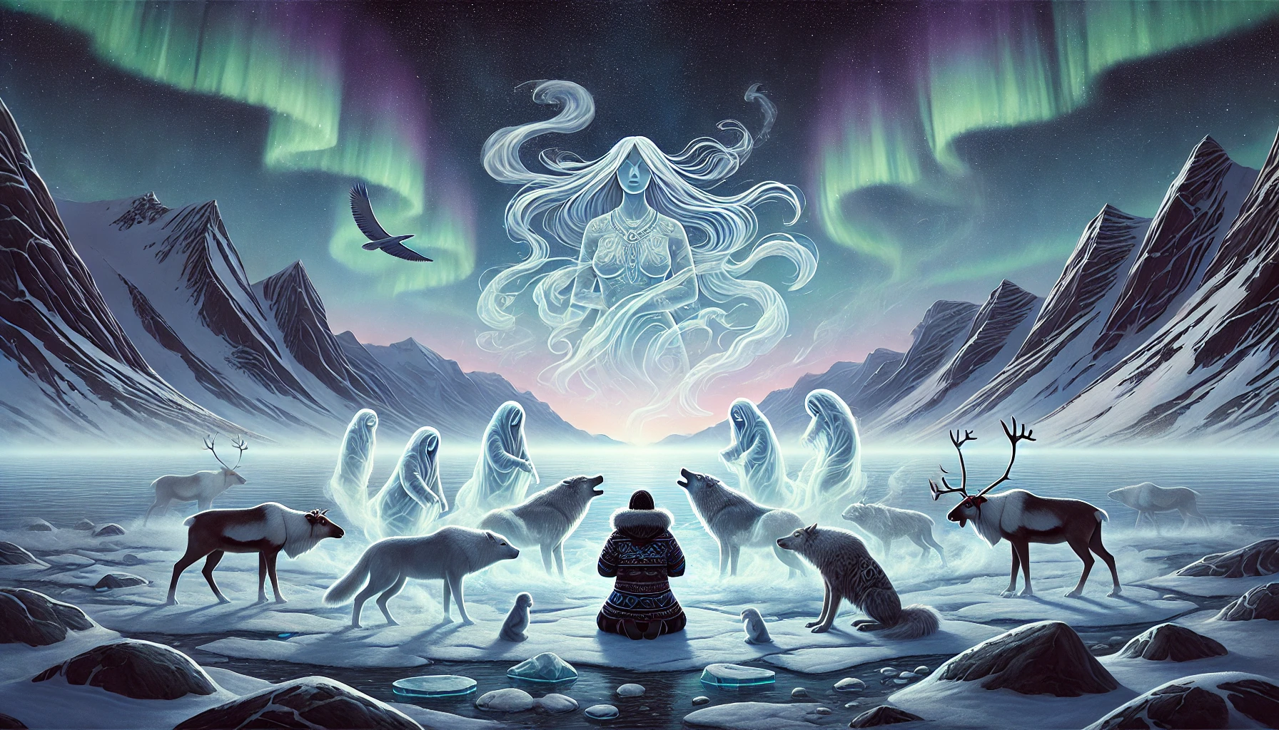Mythologie Inuit : Légendes et Esprits de l'Arctique - Arcana